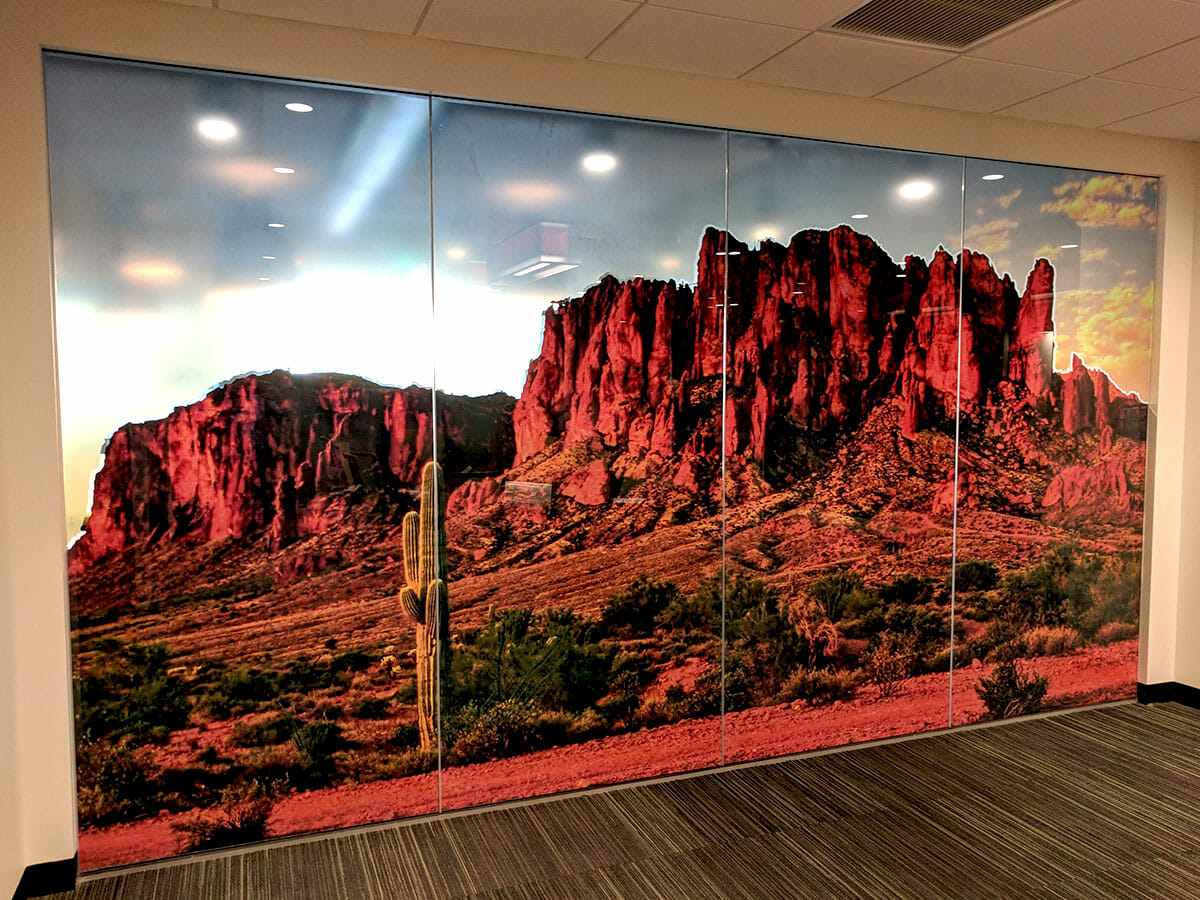 Window Graphics - Perforated Privacy Vinyl: Washington Federal - PRI ...
